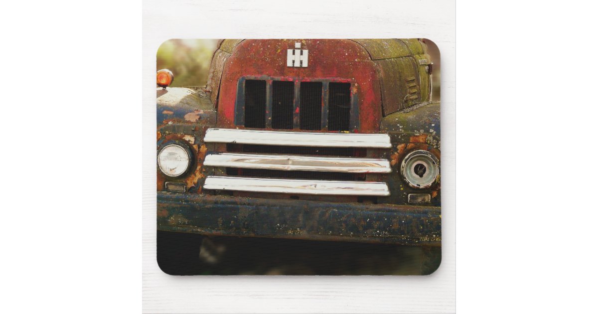 Antique International Harvester Truck Mouse Pad | Zazzle