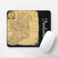 Antique Ireland Map Mousepad | Zazzle