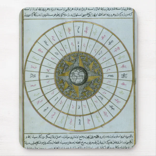 Antique Islamic Calendar Mouse Pad | Zazzle
