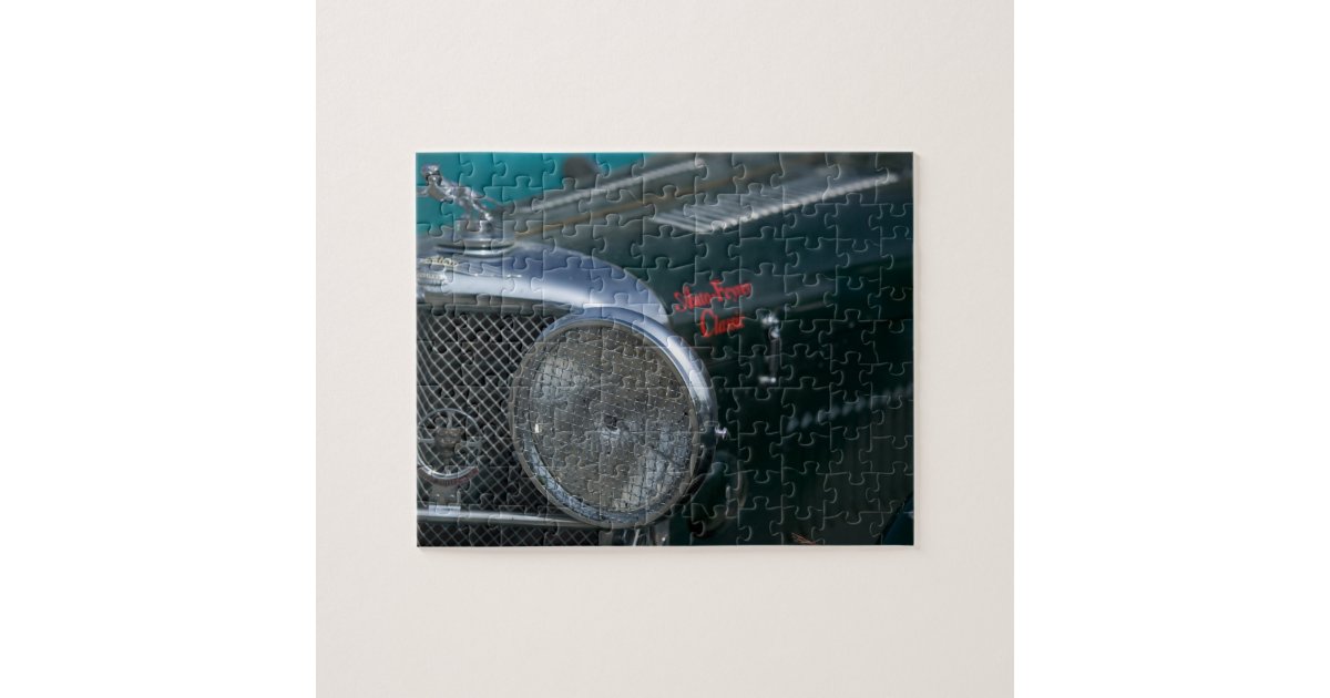 antique jaguar jigsaw puzzle | Zazzle