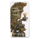 ANTIQUE KNIGHT HELMET AND EAGLE WINGS Wine Tasting Label | Zazzle