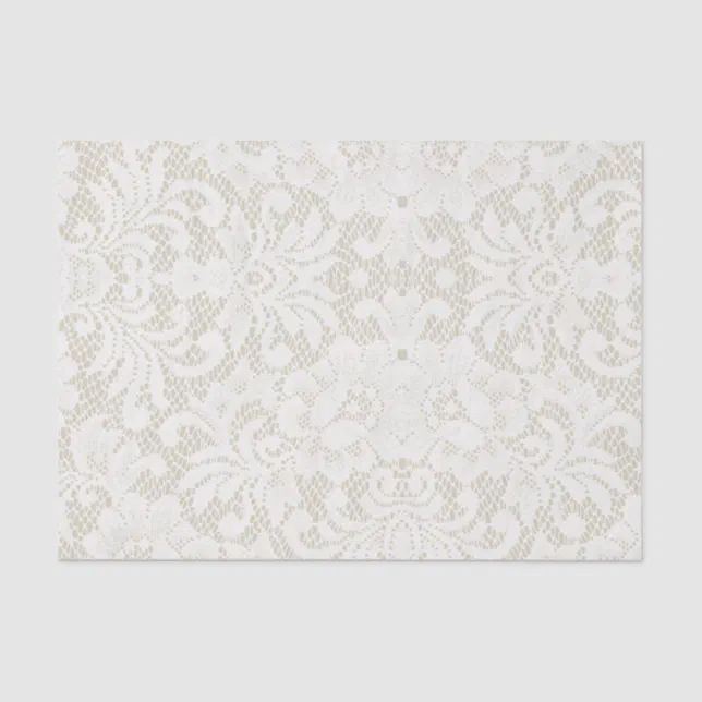 Antique Lace Tissue Paper | Zazzle