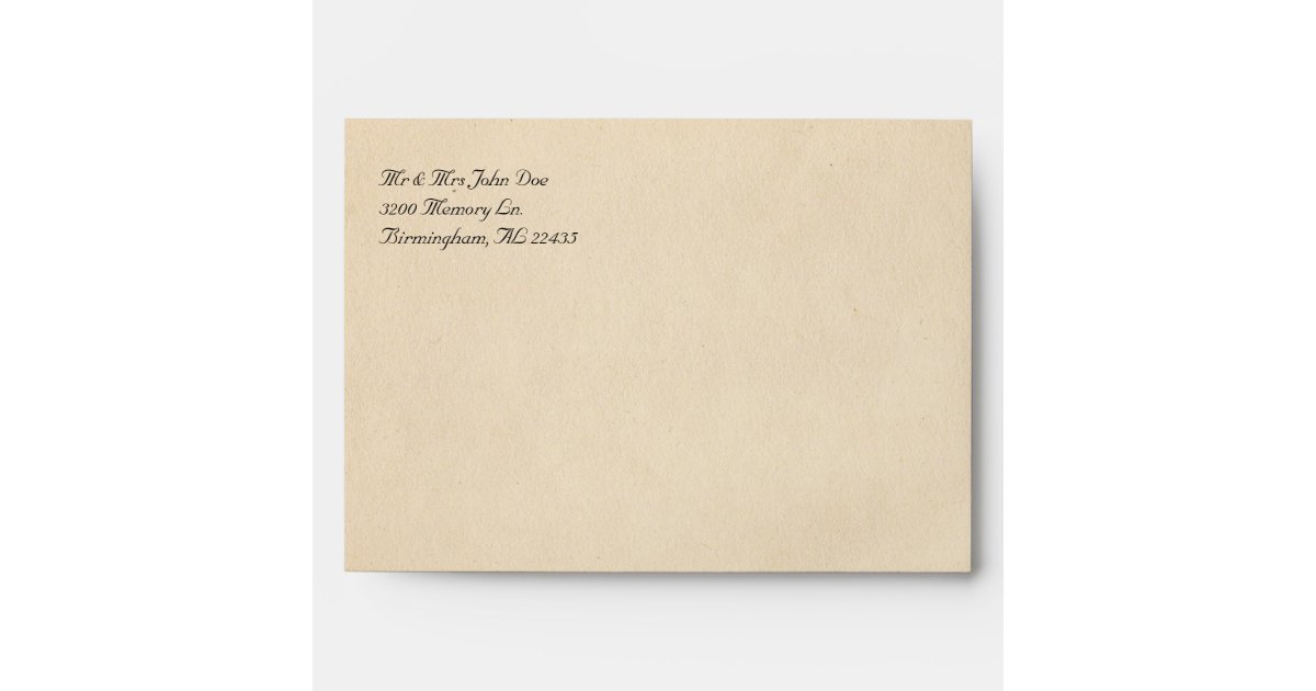 Antique Look Envelopes | Zazzle