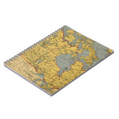 Antique Map of Canada Notebook | Zazzle