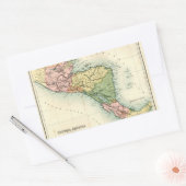 Antique map of Central America Rectangular Sticker | Zazzle