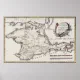 Antique Map of Crimea, the Crimean Peninsula 1791 Poster | Zazzle