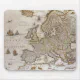 Antique Map of Europe by Willem Jansz Blaeu, c1617 Mouse Pad | Zazzle