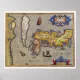 Antique Map of Japan by Mercator and Hondius Poster | Zazzle