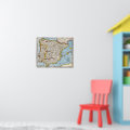Antique map of the Iberian Peninsula Poster | Zazzle