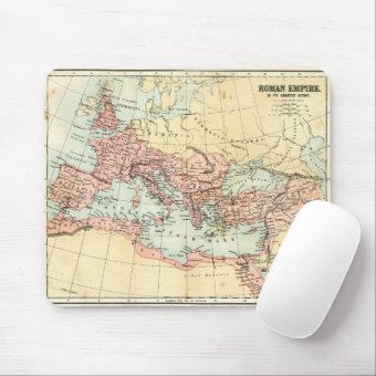 Antique map of the Roman Empire Mouse Pad | Zazzle