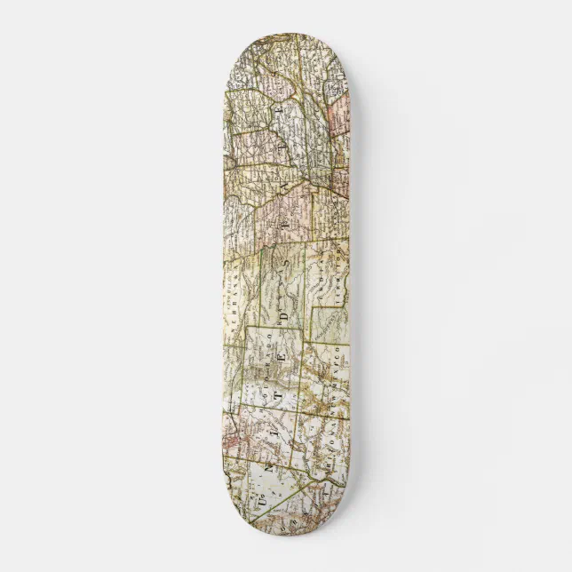 Antique Map of The United States of America Skateboard | Zazzle