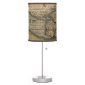 Antique Map of the World Table Lamp | Zazzle
