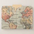 Antique Maps File Folder | Zazzle