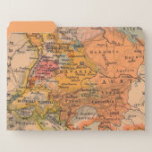Antique Maps File Folder | Zazzle