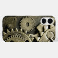 Antique Mechanical Gears Manly Case-Mate iPhone Case | Zazzle