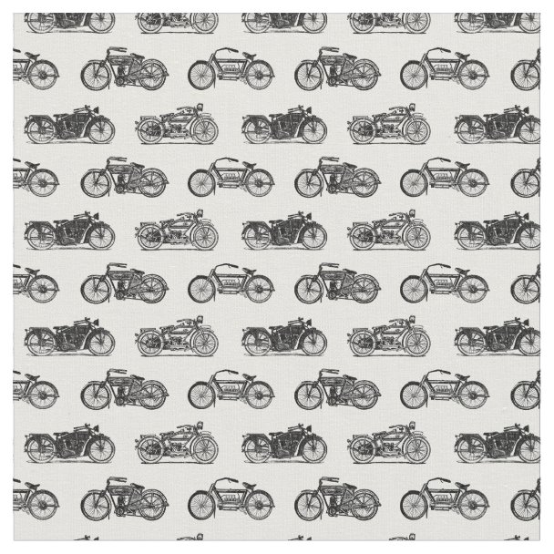 Motorcycle Fabric | Zazzle