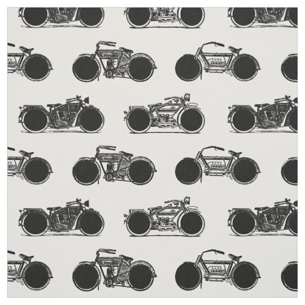 Motorcycle Fabric | Zazzle