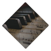 Antique Music Piano Keys Graduation Cap Topper | Zazzle