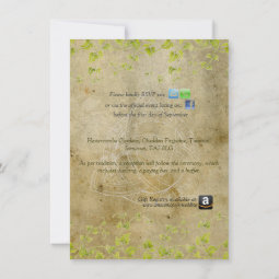 Antique natural invitation | Zazzle