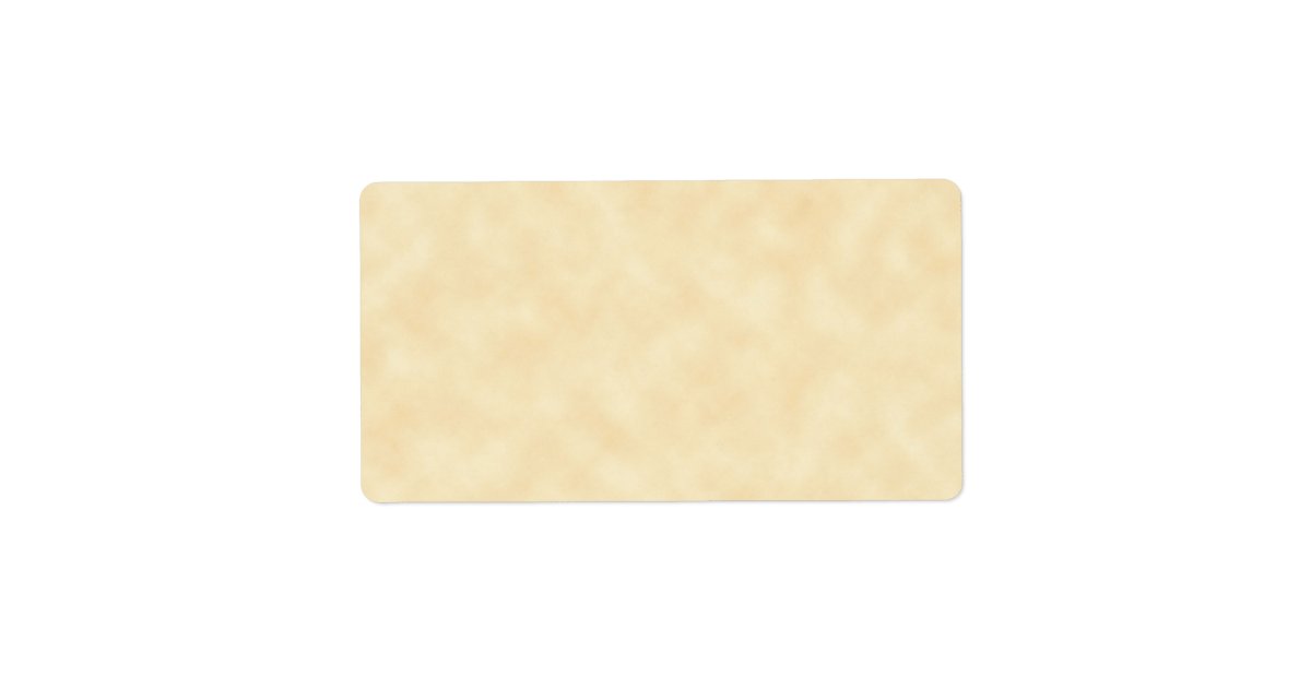 Antique Natural Parchment Background Label | Zazzle