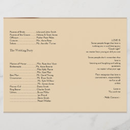 Antique Old World Map Wedding Program | Zazzle