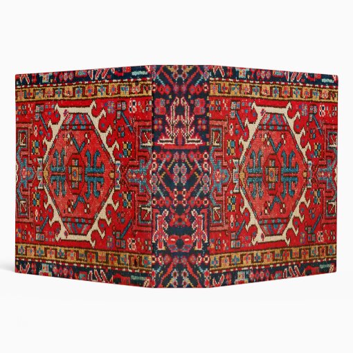 Antique Oriental Turkish/Persian Rug Photo Print Binder | Zazzle