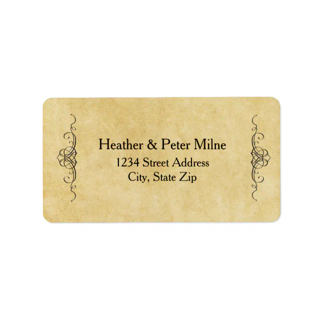 Antique Paper - Address Labels | Zazzle