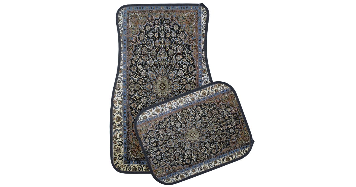Antique Persian Carpet Car Floor Mat | Zazzle