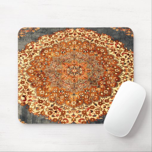 Antique Persian Pattern Look Mouse Pad | Zazzle