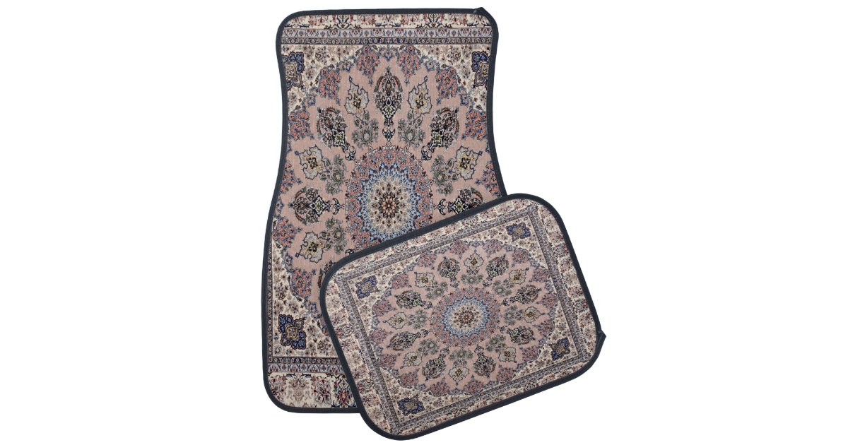 Antique Persian Pattern, Oriental Carpet Car Floor Mat | Zazzle