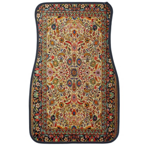 Antique Persian ,Turkish Azerbaijan Carpet Car Floor Mat | Zazzle