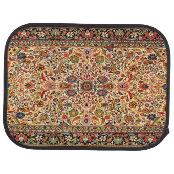 Antique Persian ,Turkish Azerbaijan Carpet Car Floor Mat | Zazzle