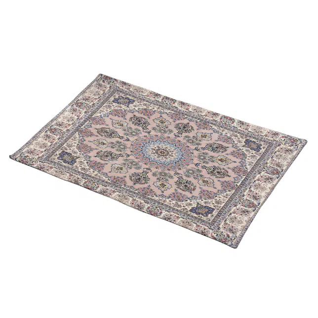 Antique Persian Turkish Oriental Carpet Cloth Placemat | Zazzle