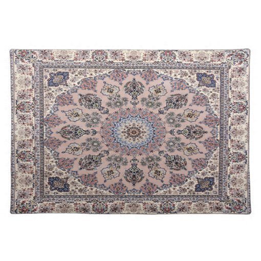 Antique Persian Turkish Oriental Carpet Cloth Placemat | Zazzle
