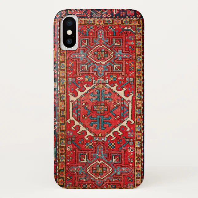Antique Persian Turkish Pattern, Red Case-Mate iPhone Case | Zazzle
