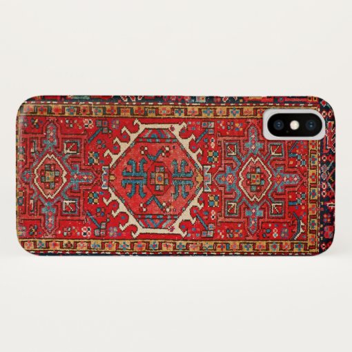 Antique Persian Turkish Pattern, Red Case-Mate iPhone Case | Zazzle