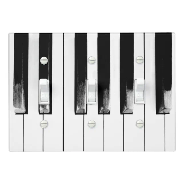 Antique Piano Keys Light Switch Cover | Zazzle