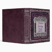 Antique Purple Genealogy Family Tree Binder Album | Zazzle