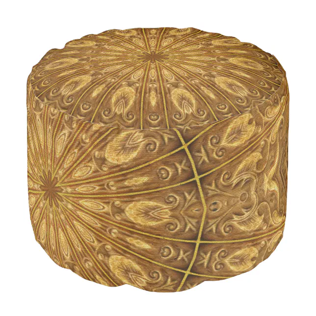 Antique / Retro / Vintage Design XII + your ideas Pouf | Zazzle