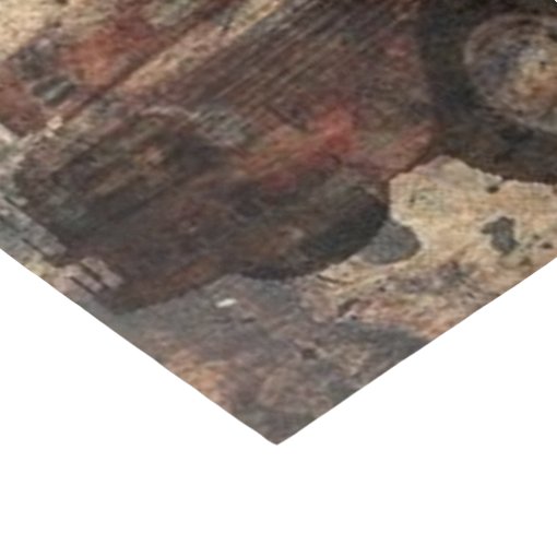 Antique Rustic Old Truck Tissue Paper | Zazzle