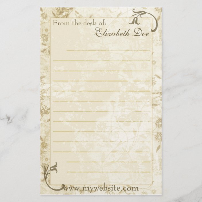 'Antique' Stationery | Zazzle.com