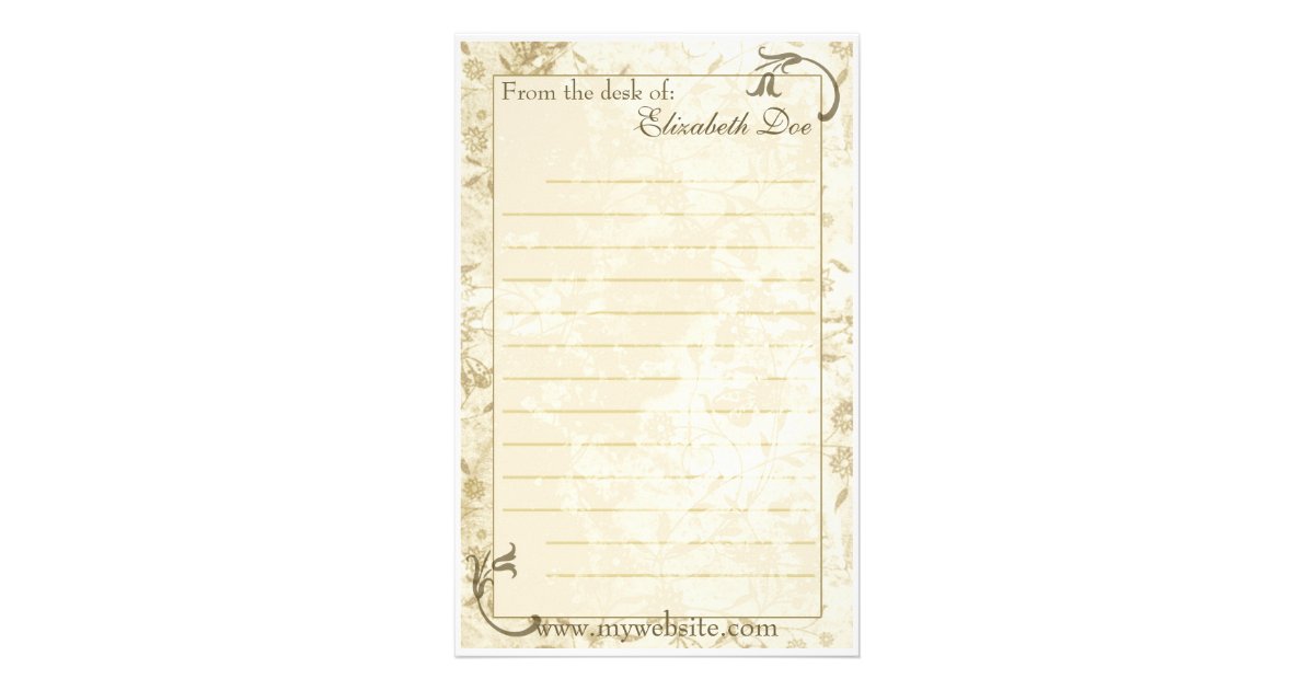 'Antique' Stationery | Zazzle.com