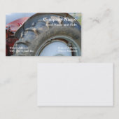 antique tractor business card | Zazzle