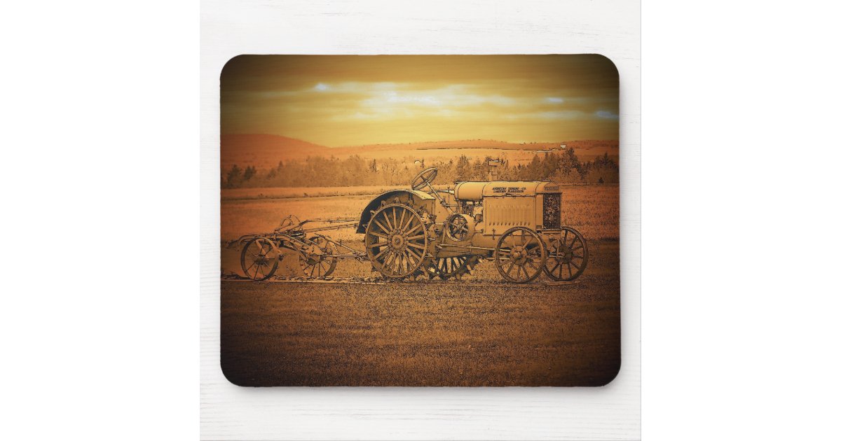 Antique Tractor Mouse Pad | Zazzle