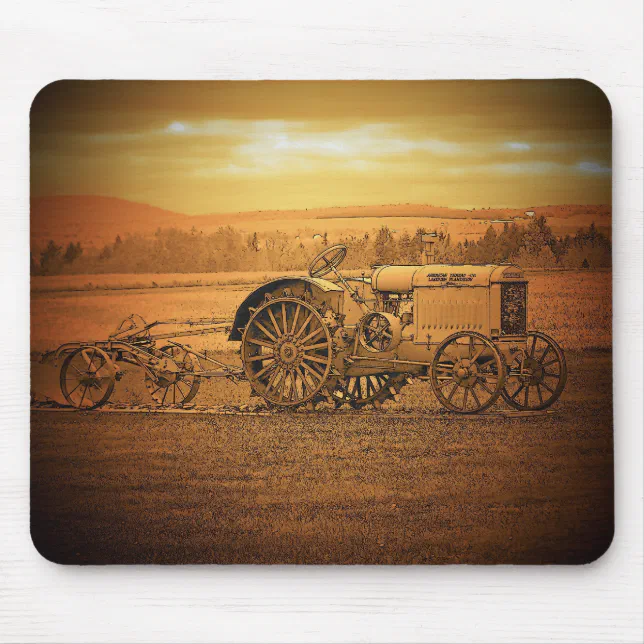 Antique Tractor Mouse Pad | Zazzle