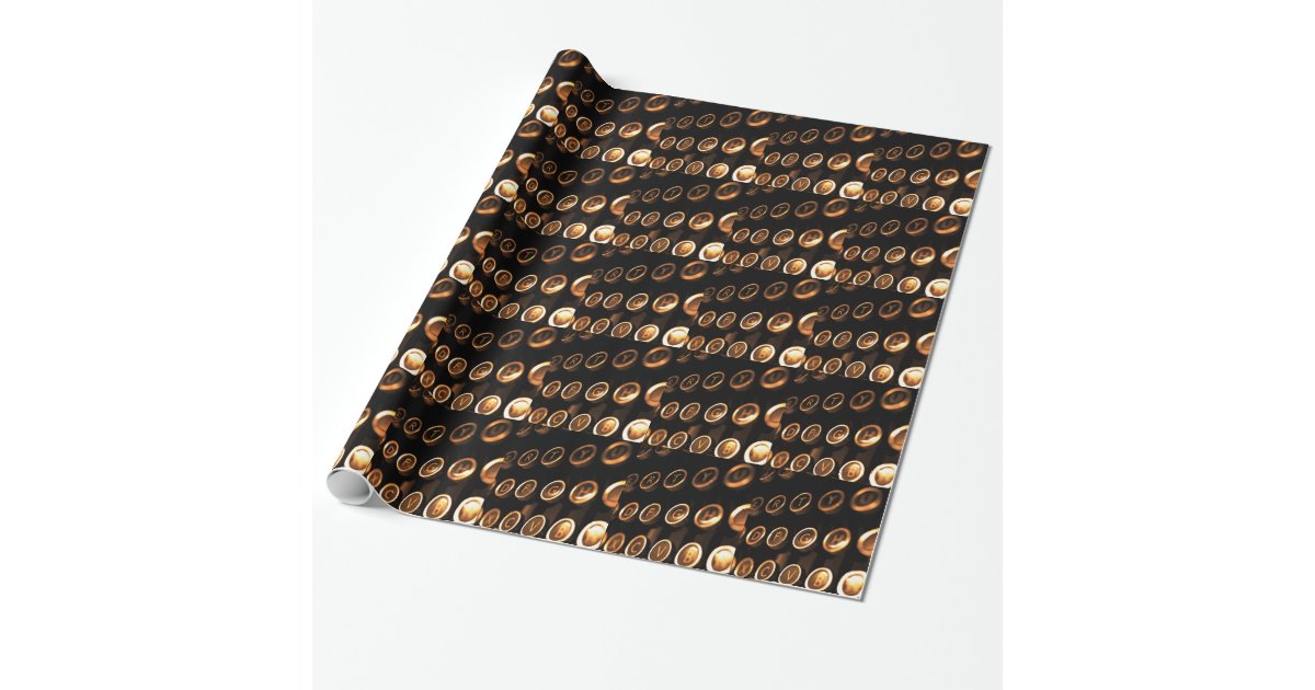 Antique typewriter keys wrapping paper | Zazzle