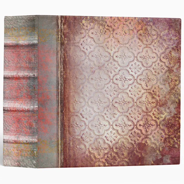 Antique Victorian Old Book Ancient Tome 3 Ring Binder | Zazzle