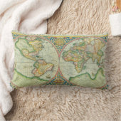 Antique World Map pillow | Zazzle