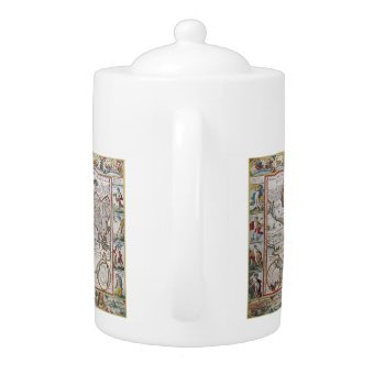 Antique World Map teapot | Zazzle