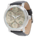 Antique World Map Watch | Zazzle